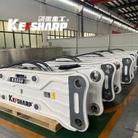 China Keisharp Top Type Hydraulic Breaker Hammer ISO45001 Certified 173kg to 14026kg for sale