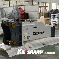 China Keisharp KS600 Silenced Hydraulic Breaker Hammer for 55-65t Excavators 310-360 L/min for sale