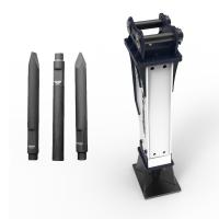 China SB50 SB81 Hydraulic Breaker Hammer for 25 Ton Excavators Through Bolts Diaphragm Rock for sale