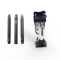 China SB50 SB81 Hydraulic Breaker Hammer for 25 Ton Excavators Through Bolts Diaphragm Rock for sale