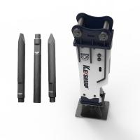 China SB50 SB81 Hydraulic Breaker Hammer for 25 Ton Excavators Through Bolts Diaphragm Rock for sale