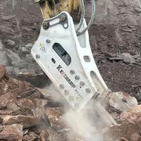 China 5500kg KS550 Heavy Hydraulic Rock Hammer Breaker 200mm Chisel OEM Available for sale