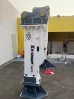 China Hydraulic Breaker Parts for Case 580 Chisel Diameter 140mm High Efficiency for sale