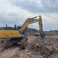China 5350 kg Heavy Hydraulic Rock Breaker Wear Resistant Alloy 195mm Chisel for Excavator for sale