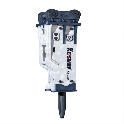 China 1900kg Excavator Hydraulic Rock Breaker 140mm Chisel Box Type for Construction for sale