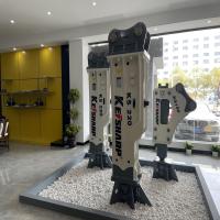 China 1900kg Excavator Hydraulic Rock Breaker 140mm Chisel Box Type for Construction for sale