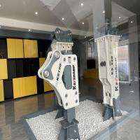 China 1900kg Excavator Hydraulic Rock Breaker 140mm Chisel Box Type for Construction for sale