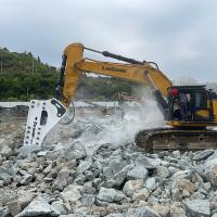 China 50-60 Ton Wear Resistant Heavy Hammer Hydraulic Breaker 3455mm Length for Construction for sale