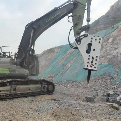 China 220mm Bush Rock Air Pecker Hydraulic Hammer Breaker for Excavator Jack 20-27t for sale