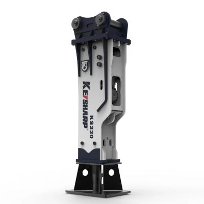 China KS320 155mm Chisel Heavy Hydraulic Rock Breaker for 35-40ton Excavators Road Construction for sale