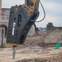 China KS650 Heavy Hydraulic Breaker 7200kg 30780J for 65-100t Excavator Rock Pecker for sale