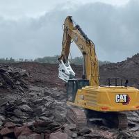 China KS650 Heavy Hydraulic Breaker 7200kg 30780J for 65-100t Excavator Rock Pecker for sale