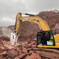 China Hydraulic Breaker 1660mm Movement Length Light Weight Wear Resistant for 20-27t Excavator for sale