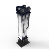 China Box Type Hydraulic Breaker KS550 Heavy Duty Construction 155mm Chisel Wear Resistant Alloy for sale