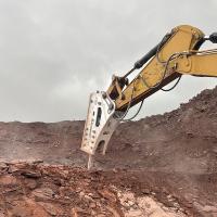 China 190mm Chisel Excavator Rock Crushing Hammer For Construction for sale