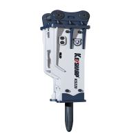 China Condition CE Certified 140mm Alloy Irregular Shape Chisel Guide Hydraulic Breaker for sale