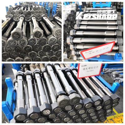 China Excavator Hydraulic Breaker Side Bolt Cross Bolt Casting Steel for KS450 KS850 for sale