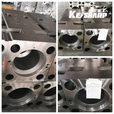 China Casting Steel Hydraulic Breaker Front Cylinder Body for Excavator KS60-KS1000 Custom for sale