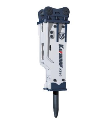 China KS80 Silenced Type Hydraulic Excavator Breaker 68mm Chisel Diameter for sale