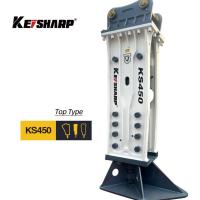China 5200 kg Hydraulic Cap Mounted Rock Breaker KS450 for Caterpillar Komatsu Excavator for sale