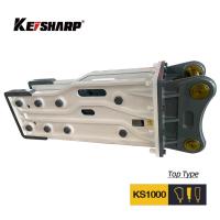 China KEISHARP KS220 Top Type Hydraulic Breaker 160-180 Bar for 20-27ton Excavator 140mm Chisel for sale
