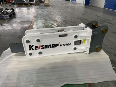 China 390 kg Top Mounted Hydraulic Breaker 75mm Chisel for 6-8.5 ton Excavator for sale
