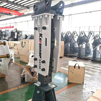 China KEISHARP KS150 Top Type Cap Mounted Hydraulic Breaker 80-110 L/min 150-170bar for sale