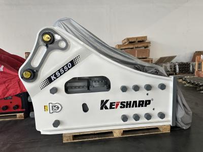 China KS550 Side Type Hydraulic Breaker 200mm Chisel for 50-65t Excavator Heavy Duty Demolition for sale