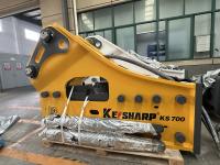 China Side Type Hydraulic Breaker KS700 215mm Rod 90-130bpm for 55-60t Excavator for sale