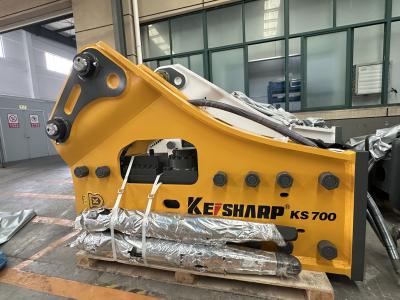 China Side Type Hydraulic Breaker KS700 215mm Rod 90-130bpm for 55-60t Excavator for sale