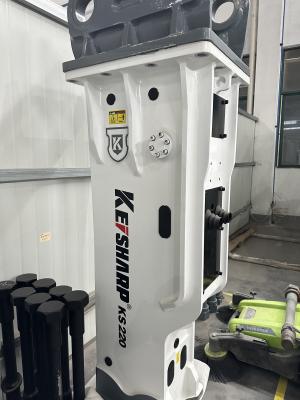 China KS220 Box Type Hydraulic Breaker 140mm Chisel for 16-22 Ton Excavator for sale