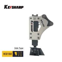China KS150 Side Type Hydraulic Breaker 100mm Chisel 350-700bpm for 10-16t Excavator for sale