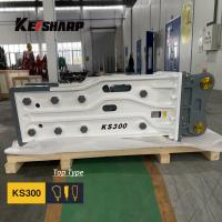 China KS300 Top Type Hydraulic Rock Breaker 150mm Chisel for 6-9t Excavator for sale