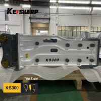 China KS300 Top Type Hydraulic Rock Breaker 150mm Chisel for 6-9t Excavator for sale