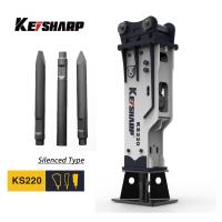 China KS220 Box Type Hydraulic Rock Breaker 140mm Chisel for 20-27t Excavator for sale