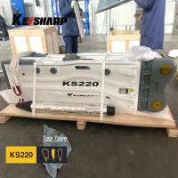 China KS220 Top Type Hydraulic Rock Breaker 140mm Chisel for 20-25 Ton Excavator for sale