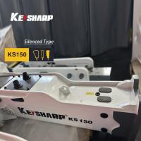 China KS150 Box Type Hydraulic Crusher Breaker for Mining 20-27t Excavator 140mm Chisel for sale