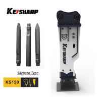 China KS150 Box Type Hydraulic Crusher Breaker for Mining 20-27t Excavator 140mm Chisel for sale