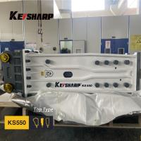 China Keisharp KS550 Heavy Hydraulic Breaker 5500kg 24590J for 50-65t Excavator Split Tower for sale