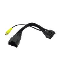 China Car DVD Player Wire Harness Adapter Automotive With RCA Cable for sale