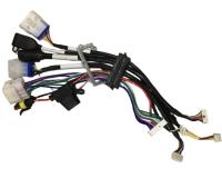 China Round Electronic Wire Harness Pure Copper Car Stereo Connectors for sale