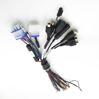 China CE Electric Cable Assembly Custom Marine Grade Wire Harness Black for sale