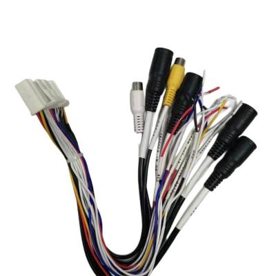 China Customize Cable Assembly Turn Signal Adapter Wires for Car Video &Audio Aftermarket Signal Wiring Harness for sale