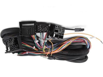 China Professional Factory Manufacturing Wiring Harness Extension Cable Kit for BMW Radio Player Wire Harness for sale