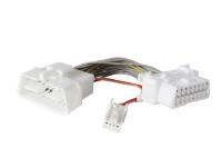 China 16pin Automotive Wire Harness Assembly Male And Female Connector OBD2 Cable for sale