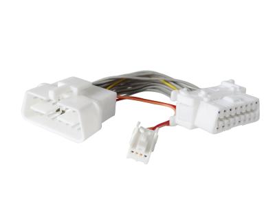 China 16pin Automotive Wire Harness Assembly Male And Female Connector OBD2 Cable for sale