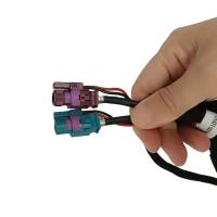 China FCC Wire Harness Connector Customized 2 Pin 4 Pin LVDS Cable for sale