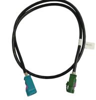China Female To Male Car HSD LVDS Cable Assembly 80cm Vm Skoda Tiguan for sale