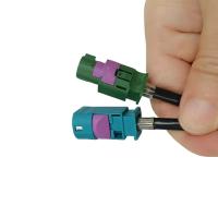 China Female To Male Car HSD LVDS Cable Assembly 80cm Vm Skoda Tiguan for sale