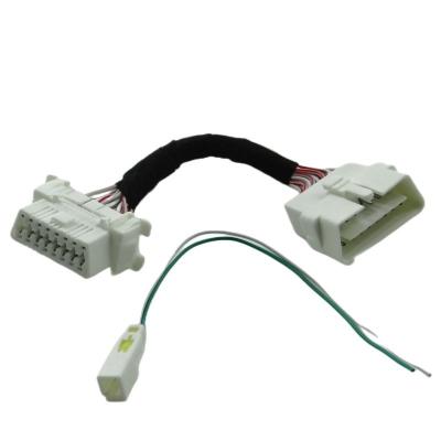 China Professional Automotive Cable Assembly Manufacture Wholesale OBD Wire Harness Connector for sale